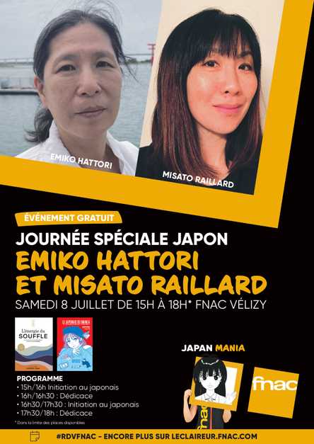 L'énergie du souffle : Dédicace Emiko Hattori | La Maison Hachette Pratique