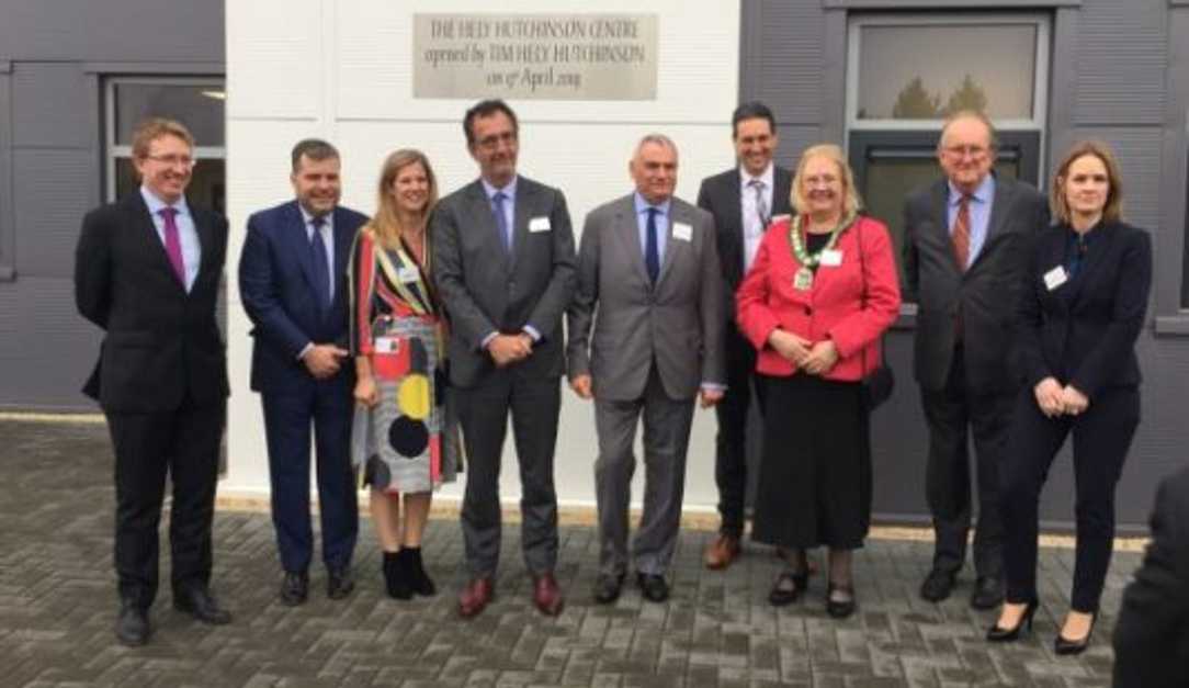 Official opening of the Hachette UK book distribution centre in Didcot ...