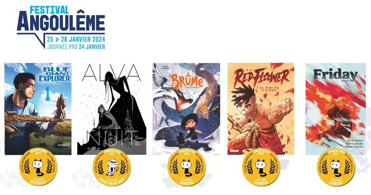 Les titres Glénat en sélection officielle du FIBD 2024 ! | Éditions Glénat