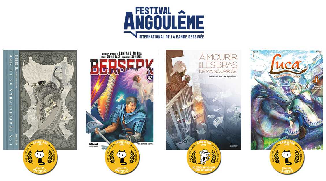 FIBD 2025 - Les titres Glénat en sélection officielle ! | Éditions Glénat