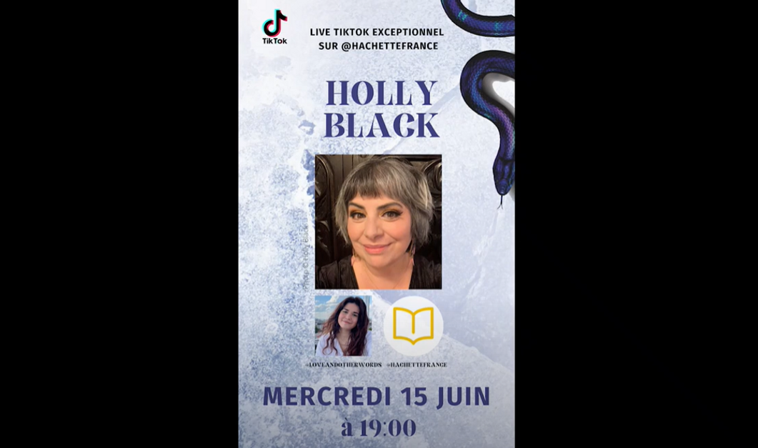 Best of du Live avec Holly Black | Rageot