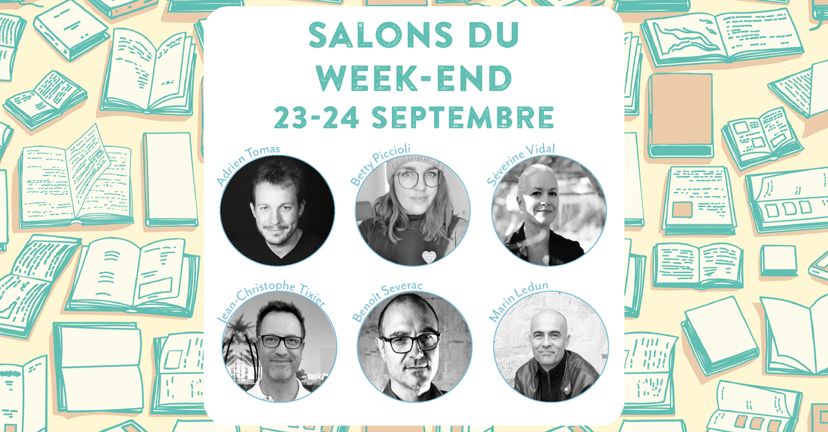 SALONS DU WEEK-END / 23-24 septembre 2023 | Rageot