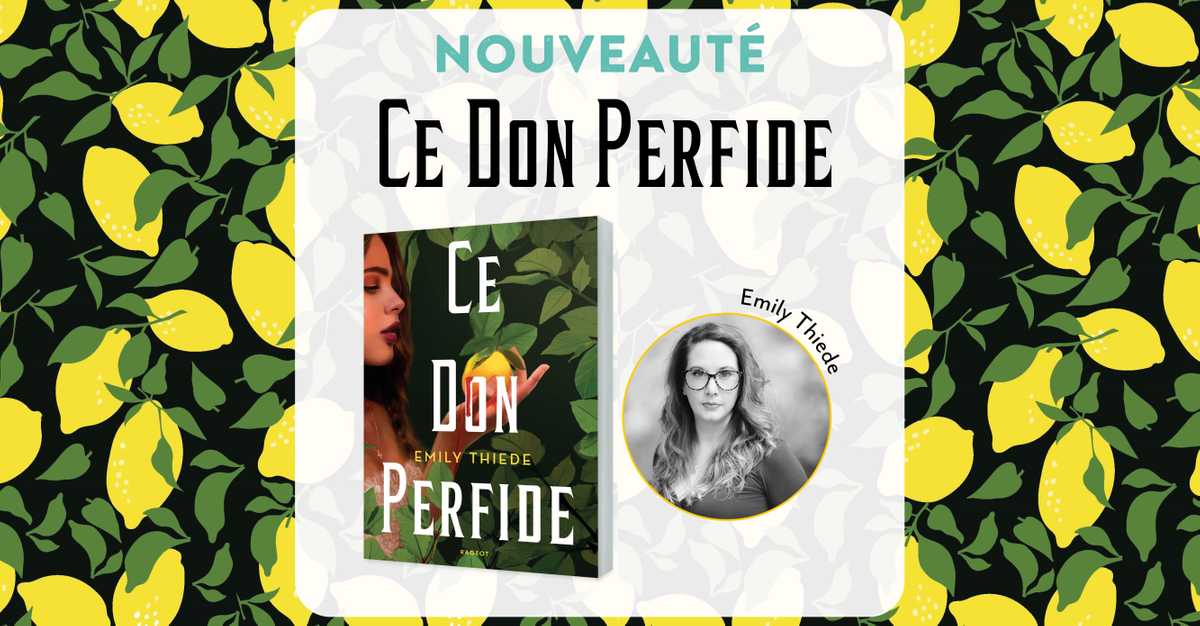 NOUVEAUTÉ - CE DON PERFIDE | Rageot