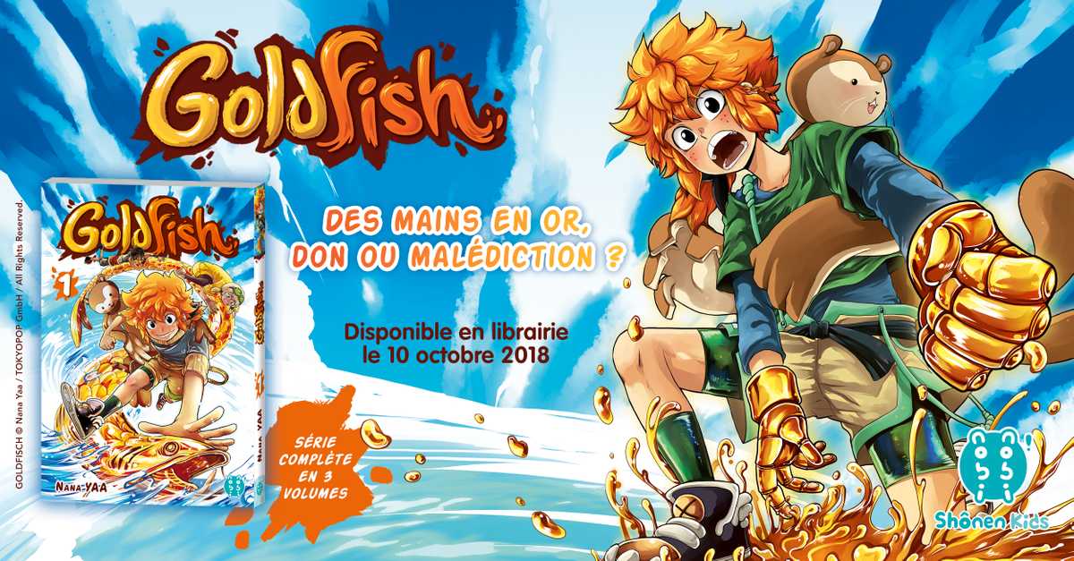 En octobre, la pépite Goldfish débarque en manga ! | nobi nobi