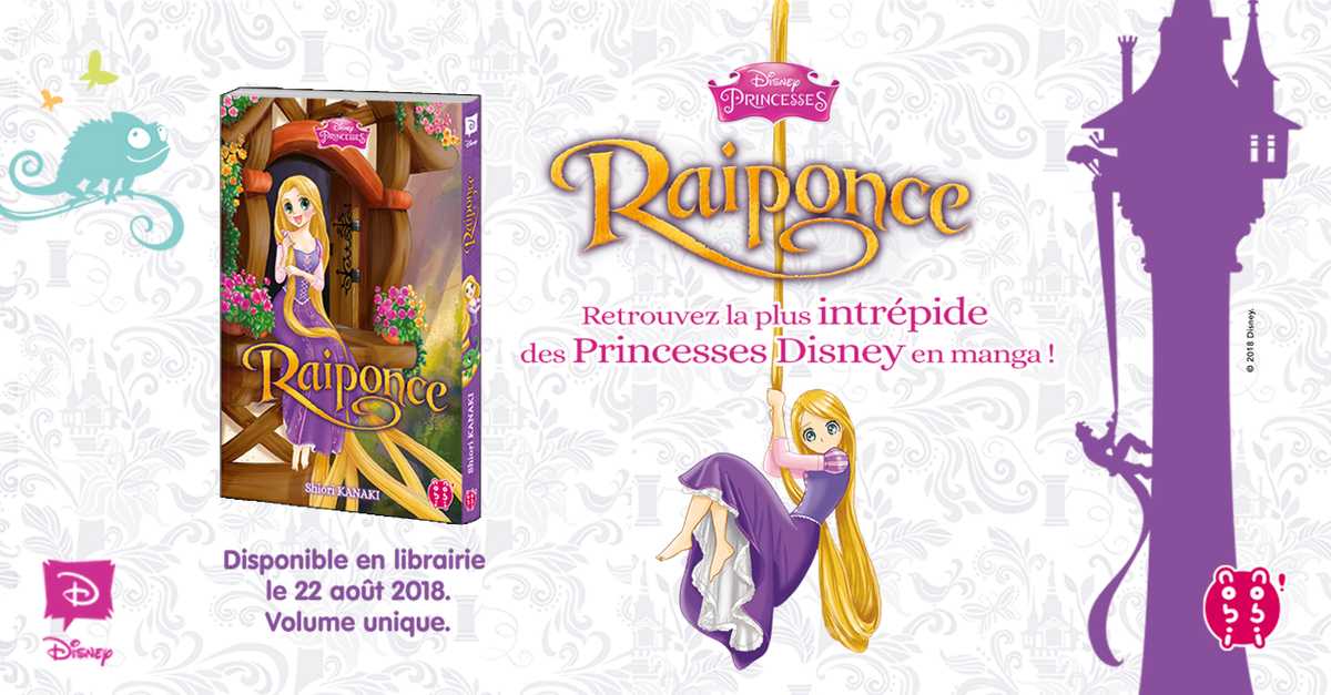 Raiponce rejoint la collection Disney Manga de nobi nobi ! | nobi nobi