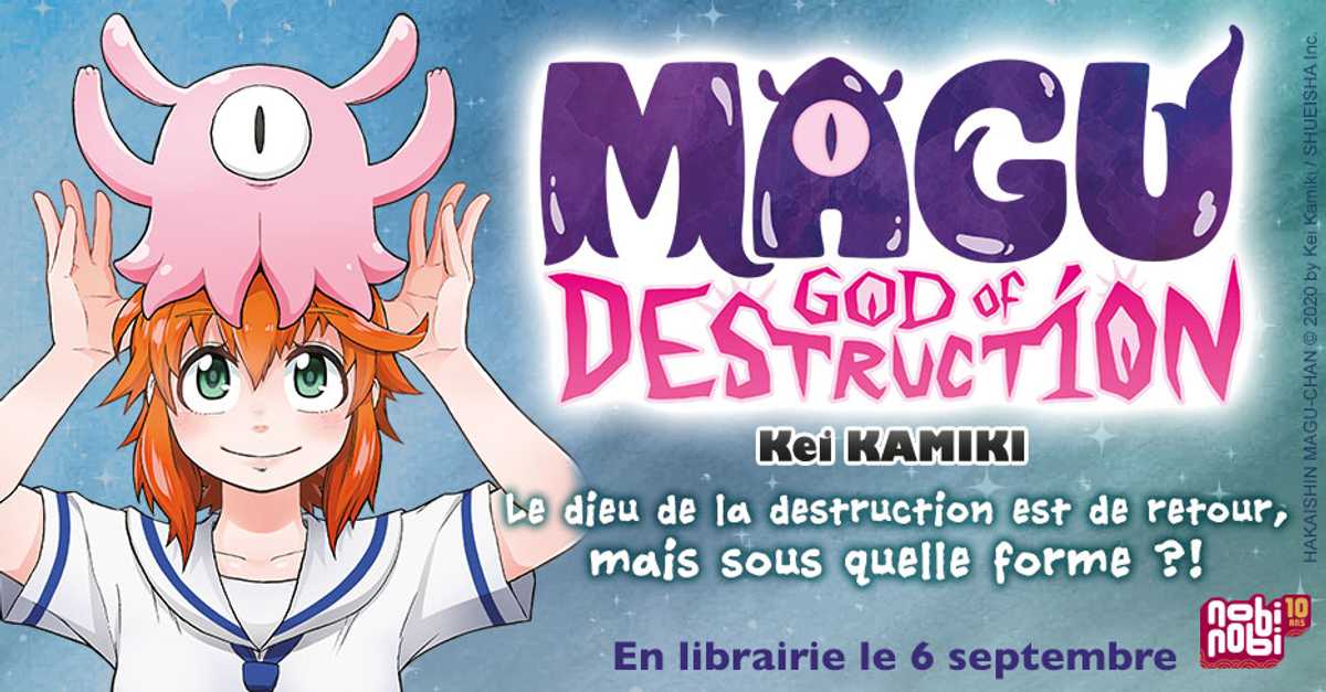Magu, God of Destruction dans la collection shônen en septembre 2023 ...