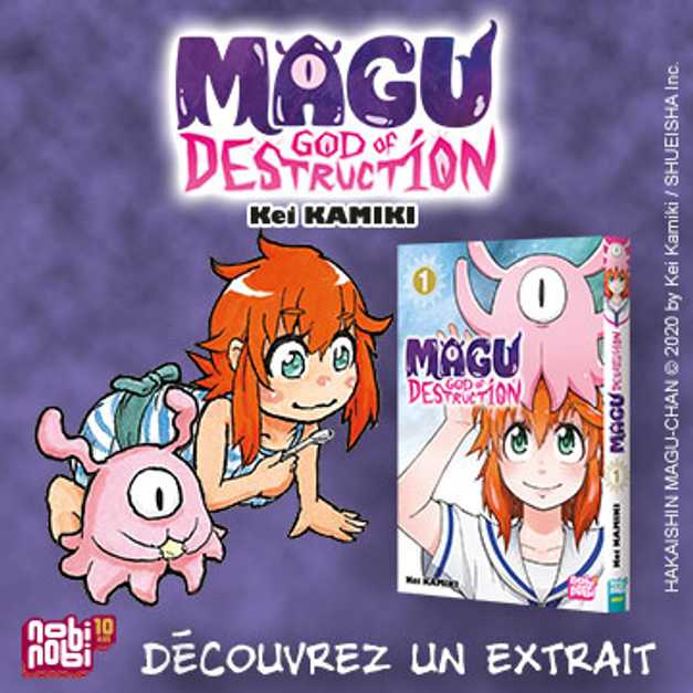 Découvrez un extrait de Magu, God of Destruction ! | nobi nobi