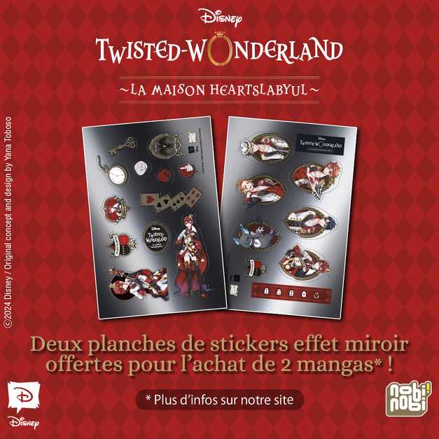 Des stickers Twisted-Wonderland – La Maison Heartslabyul ! | nobi nobi