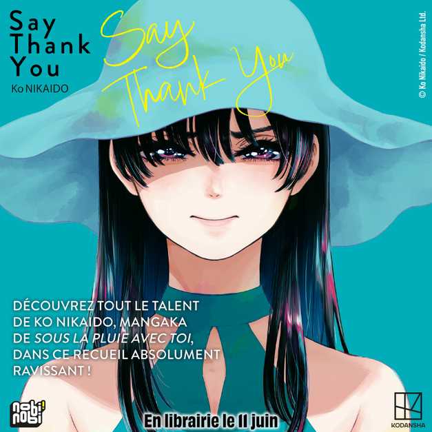 Say thank you arrive dans la collection Genki ! | nobi nobi