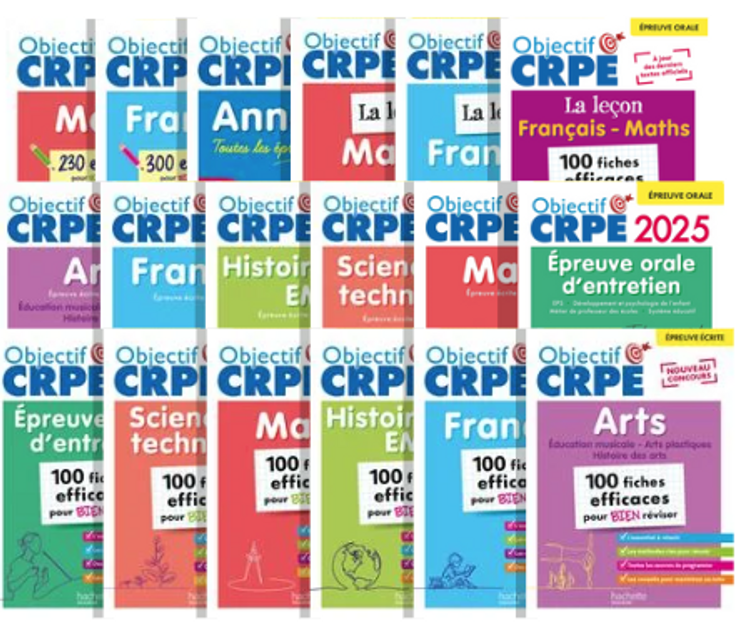 Utiliser efficacement les livres de préparation au CRPE | Hachette ...