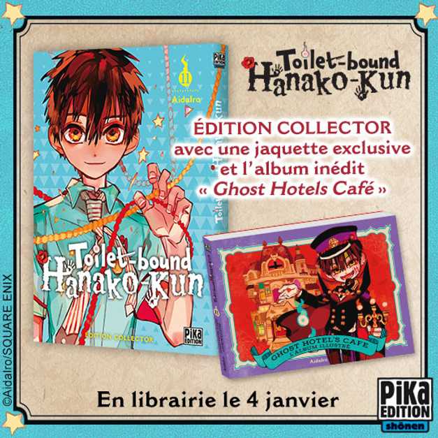 Un album inédit et une jaquette collector avec Toilet-bound Hanako-kun ...
