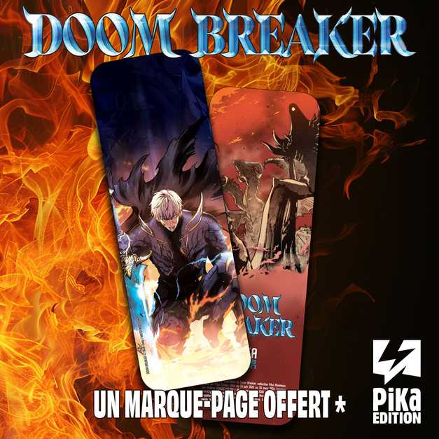 Un marque-page exclusif pour Doom Breaker | Pika Édition