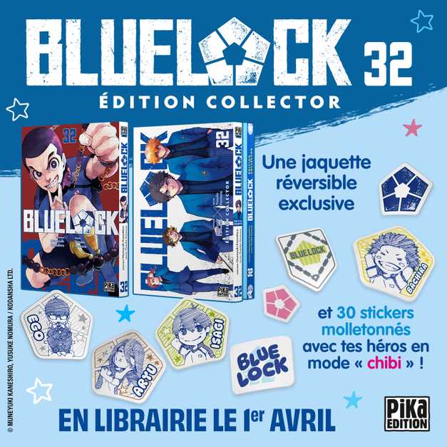 Une édition collector exclusive pour Blue Lock tome 32 | Pika Édition