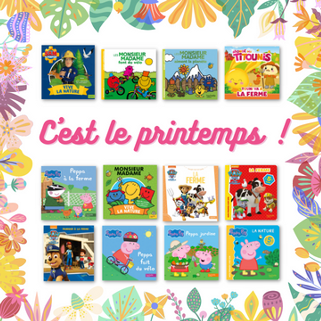 C'est le printemps ! | Hachette Jeunesse