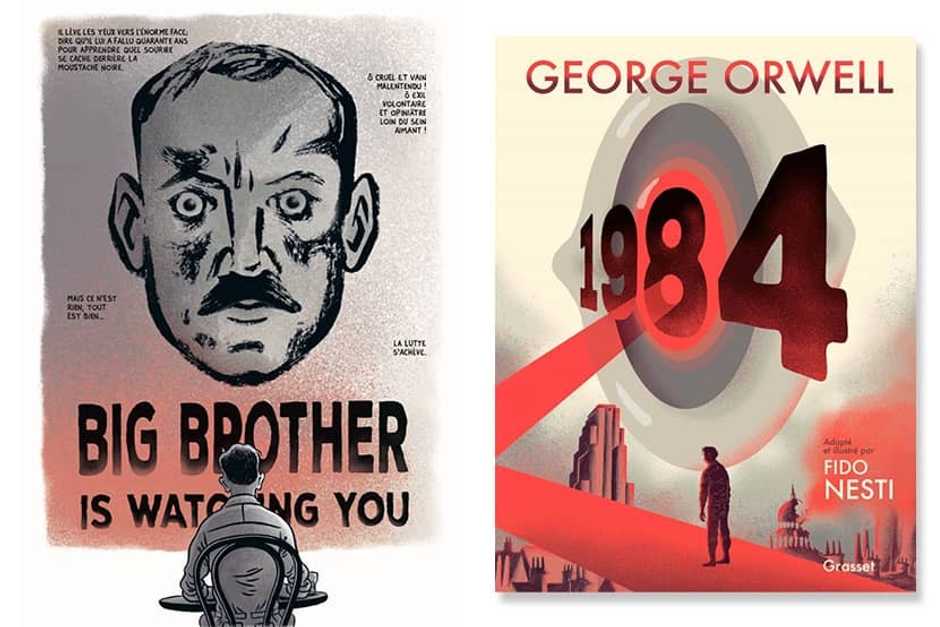 "1984" : l'oeuvre culte de George Orwell pour la première fois en roman ...