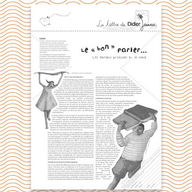 Le "bon" parler... Les enfants bilingues et le conte | Didier Jeunesse