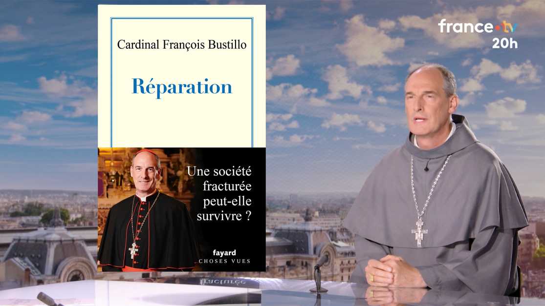 Cardinal François Bustillo au JT de France 2 pour son livre "Réparation ...