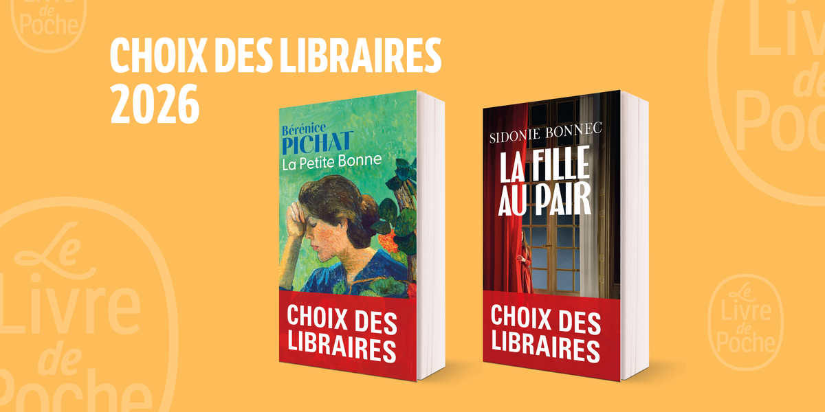 Choix des libraires x Le Livre de Poche : les lauréats 2026 | Livre de ...