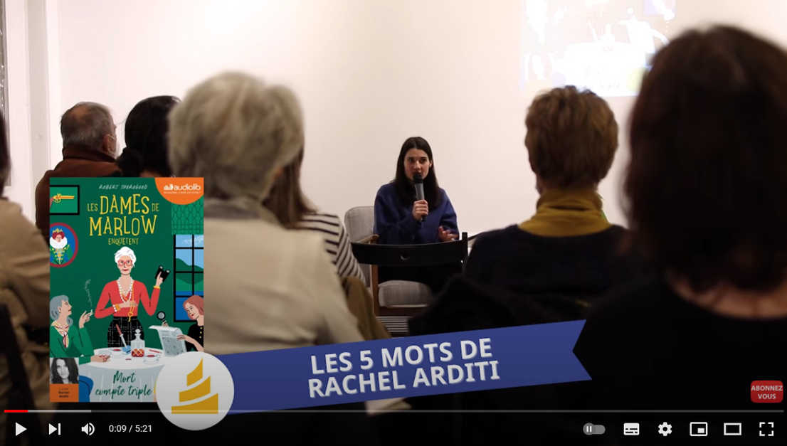 Rencontre avec Rachel Arditi chez Babelio ! | Audiolib