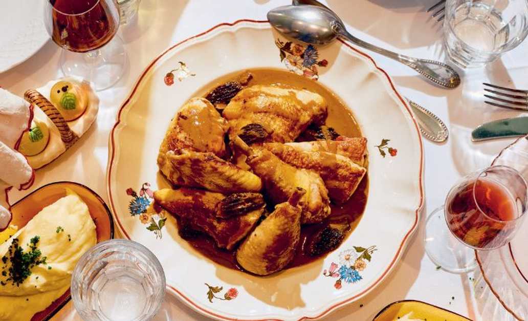 Recette de la volaille au vin jaune et aux morilles | Marabout