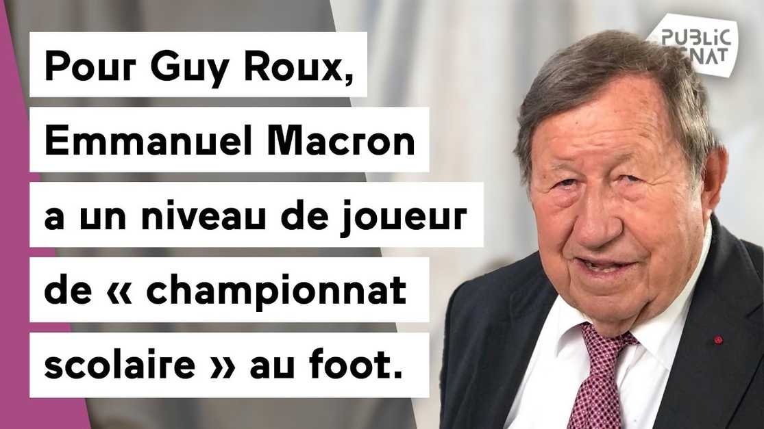 Guy Roux invité d'"Un monde, un regard" sur Public Sénat | Talent Editions