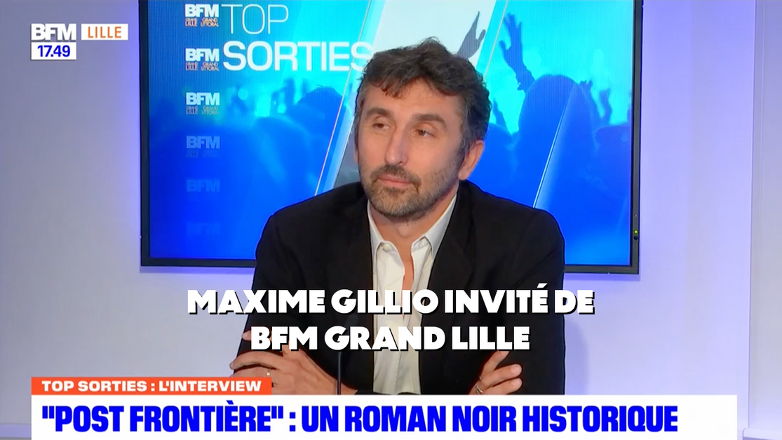 Maxime Gillio invité de BFM Grand Lille | Talent Editions
