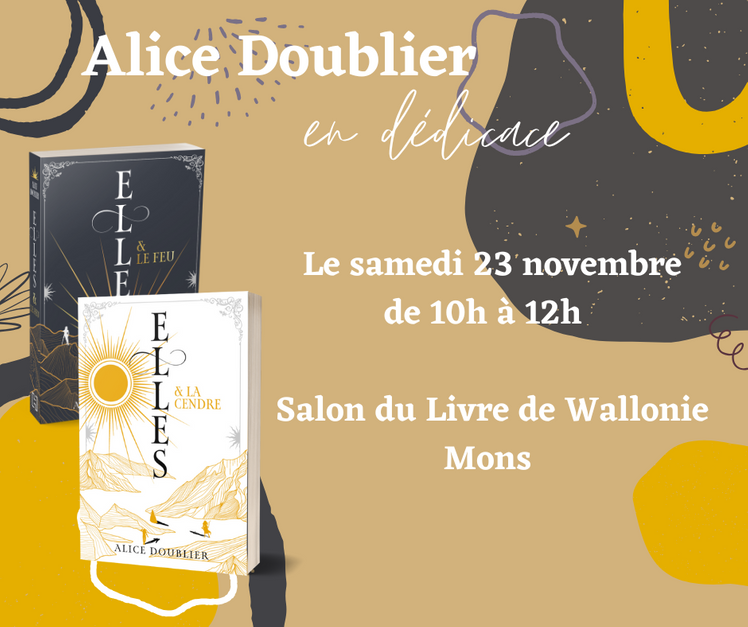 Alice Doublier en dédicace - Mons (Belgique) | Hachette Romans