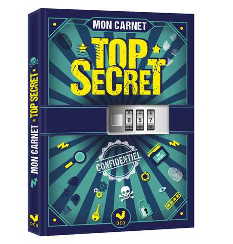 Mon carnet Top Secret (Jeux, articles de papeterie 2026), de Vincent ...