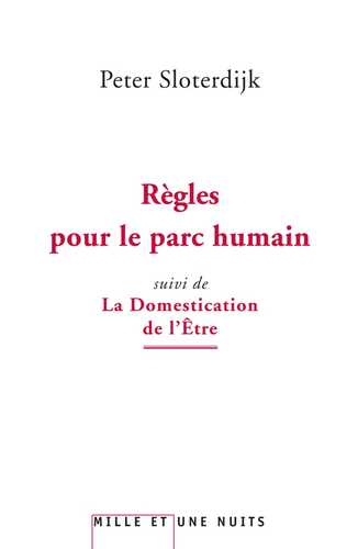 Règles pour le parc humain (Grand format - Broché 2010), de Peter ...