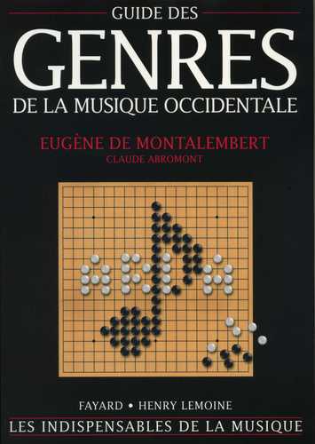 Guide des genres de la musique occidentale (Grand format - Broché 2010 ...