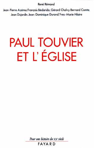 Paul Touvier et l'Eglise (Grand format - Autre 1992), de René Rémond ...
