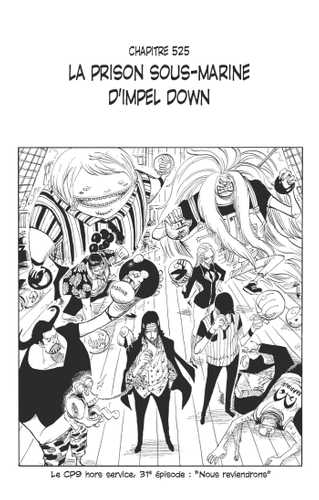 One Piece édition originale - Chapitre 525 (Fichier (ebook, pdf) 2022 ...