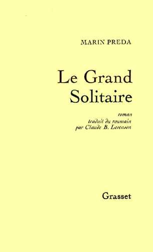 Le grand solitaire (Grand format - Autre 1975), de Marin Preda | Grasset