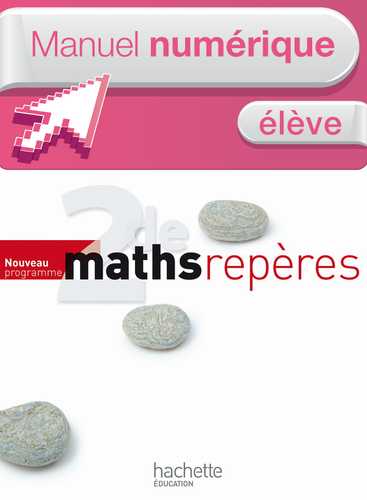 Manuel numérique Maths Repères Seconde - Licence élève - ed. 2010 ...