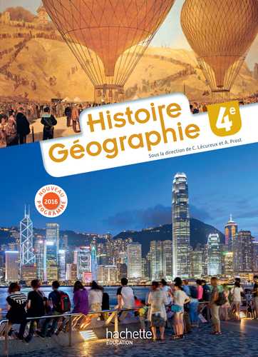 Histoire - Géographie 4e (Grand format - Broché 2016), de Cristhine ...