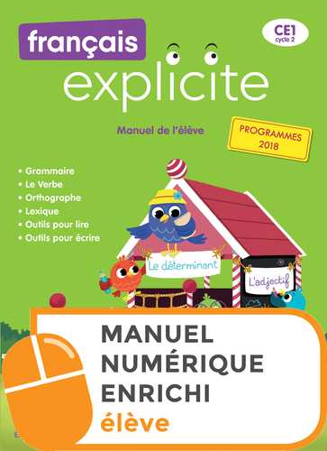 Français Explicite CE1 - Manuel numérique enrichi élève - Ed. 2019 ...