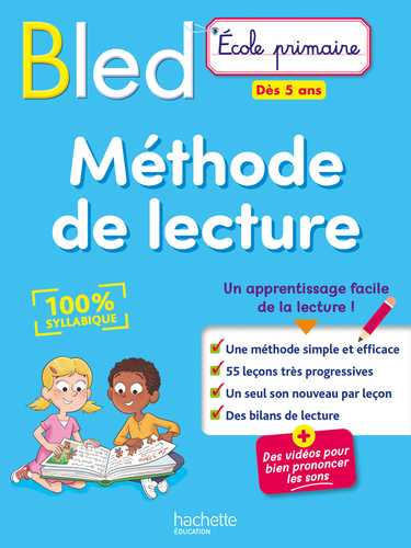 BLED Méthode de lecture Dès 5 ans (Grand format - Broché 2023), de ...