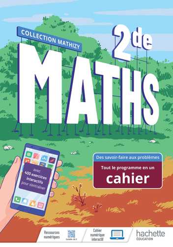 Mathématiques 2nde - cahier élève - Ed. 2022 (Grand format - Integra ...