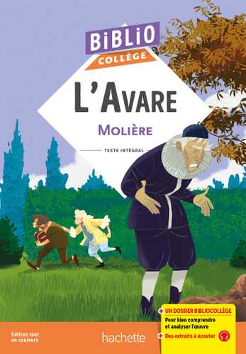 Bibliocollège - L'Avare, Molière (Poche 2023), de Jean-Baptiste Molière ...