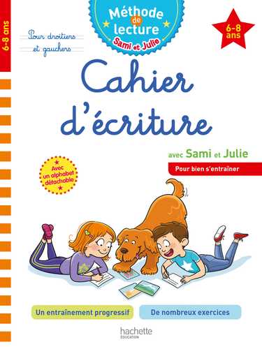 Sami et Julie Cahier d'écriture 6-8 ans (Grand format - Autre 2023), de ...