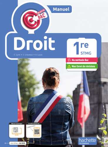 Objectif Bac Droit 1re STMG (manuel) - éd. 2024 (Grand format - Broché ...