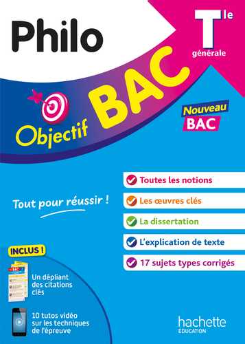 Objectif BAC Tle Philosophie BAC 2026 (Grand format - Autre 2024), de ...