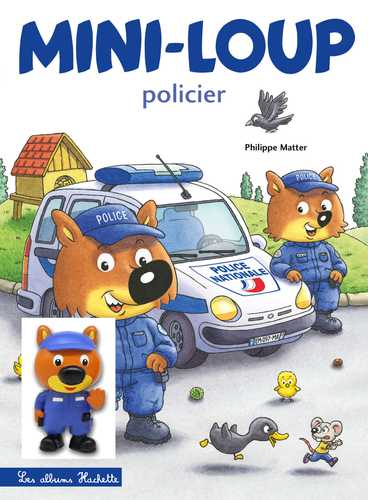 Mini-Loup Policier + figurine (Livre + objet 2022), de Philippe Matter ...