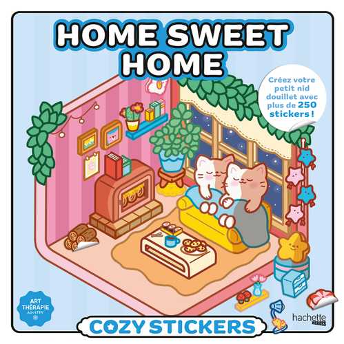 Cozy stickers - Home sweet home (Grand format - Broché 2025), de Harry ...