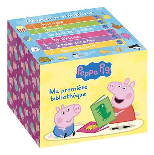 Peppa Pig - Ma première bibliothèque NED (Grand format - Cartonné 2018 ...