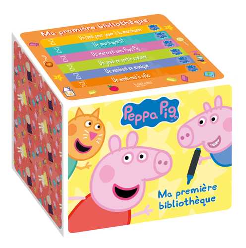 Peppa Pig-Ma première bibliothèque - NED (Grand format - Cartonné 2019 ...