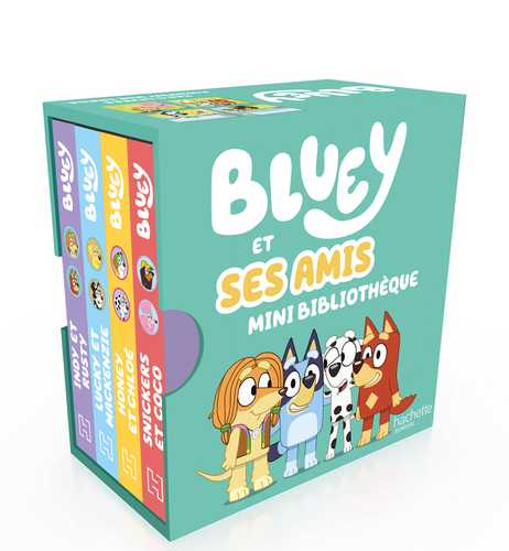 Bluey - Mini bibliothèque - Bluey et ses amis (Grand format - Autre ...