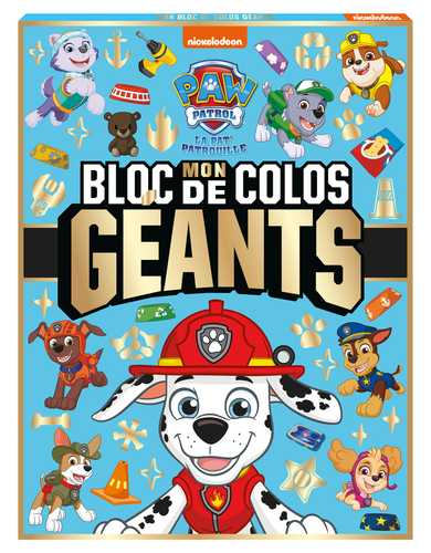 Pat Patrouille Mon Bloc De Colos Géants Nouvelle édition Grand
