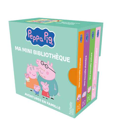 Peppa Pig - Ma mini bibliothèque - Aventures en famille (Grand format ...