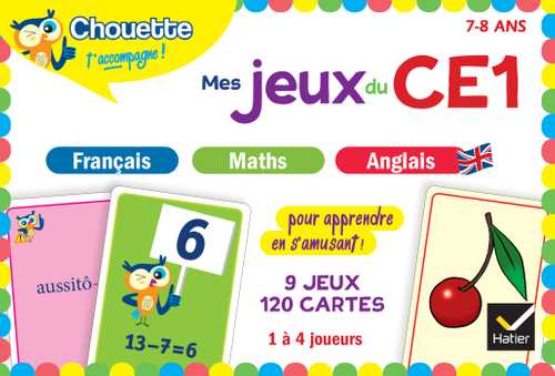 Chouette - Mes jeux du CE1 en français, maths, anglais (Grand format ...